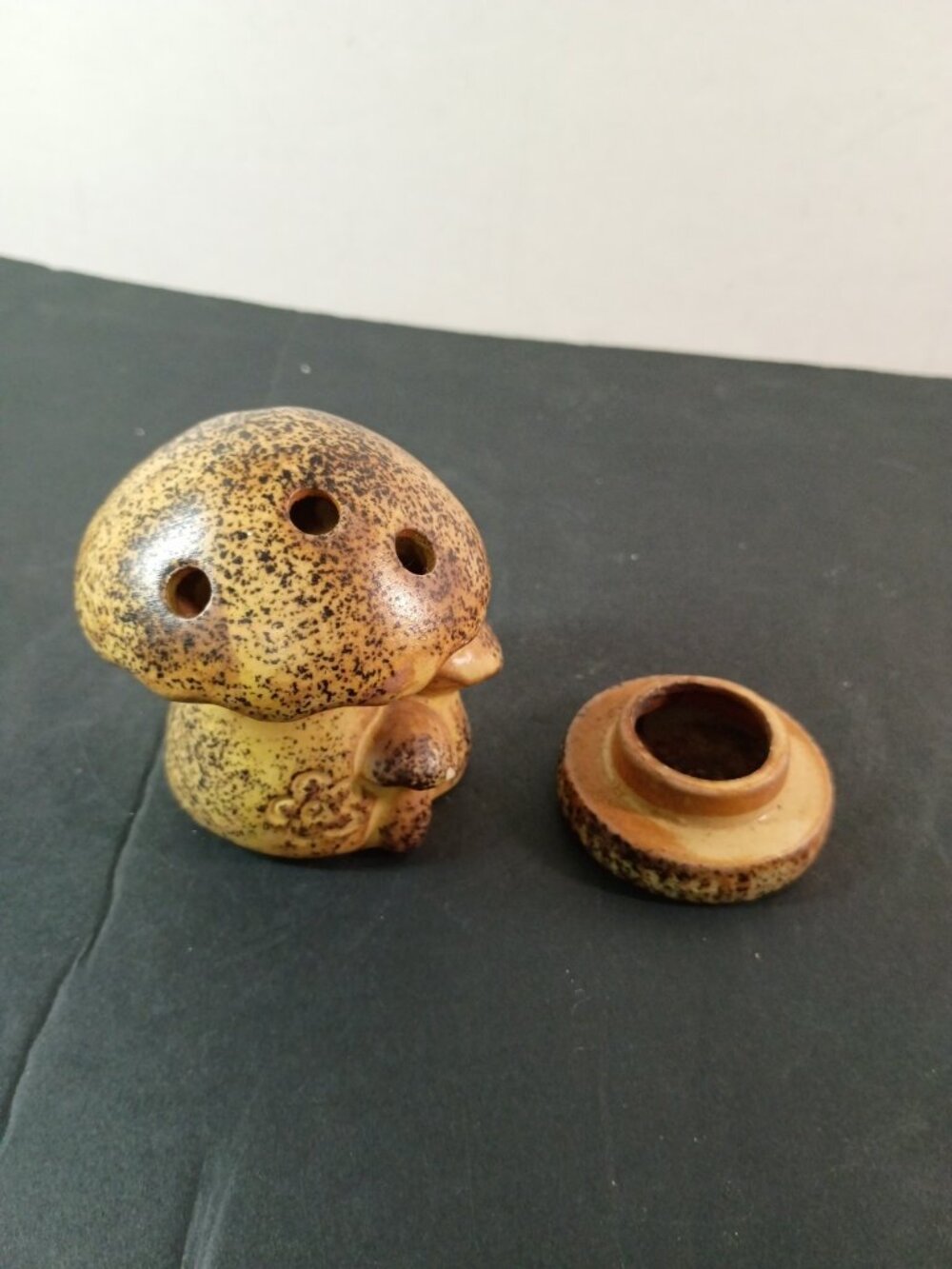 Accents | Vintage 197s Japanese Mushroom Ceramic Incense Burner Holder ...